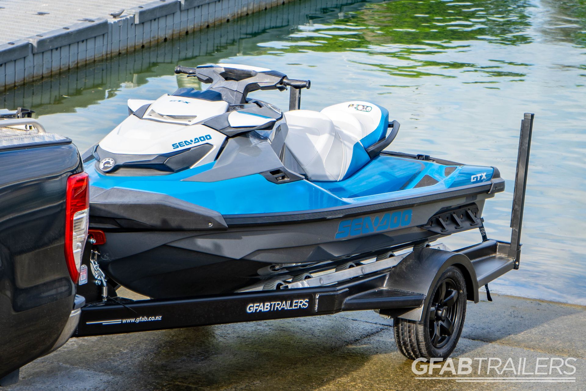 Gfab Ltd - Jetski Trailers - Black Edition